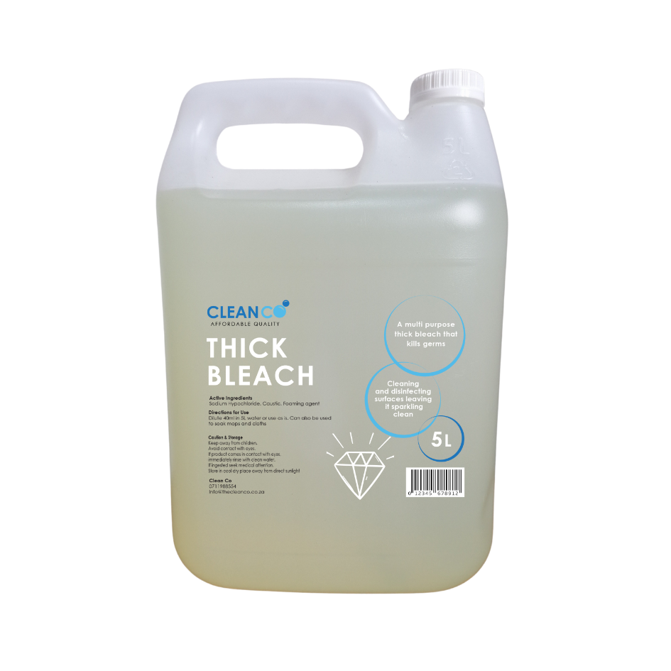 THICK BLEACH 5L & 1L - The Cleanco